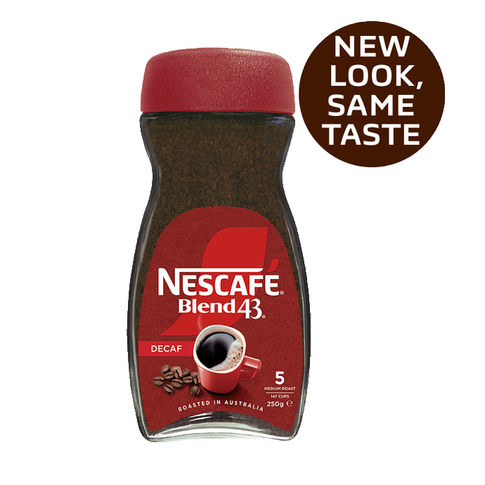 NESCAFÉ® Blend 43 Decaf Instant Coffee | Nescafé AU