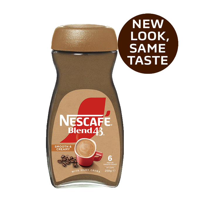 NESCAFÉ® Blend 43 Smooth and Creamy Instant Coffee | Nescafé AU