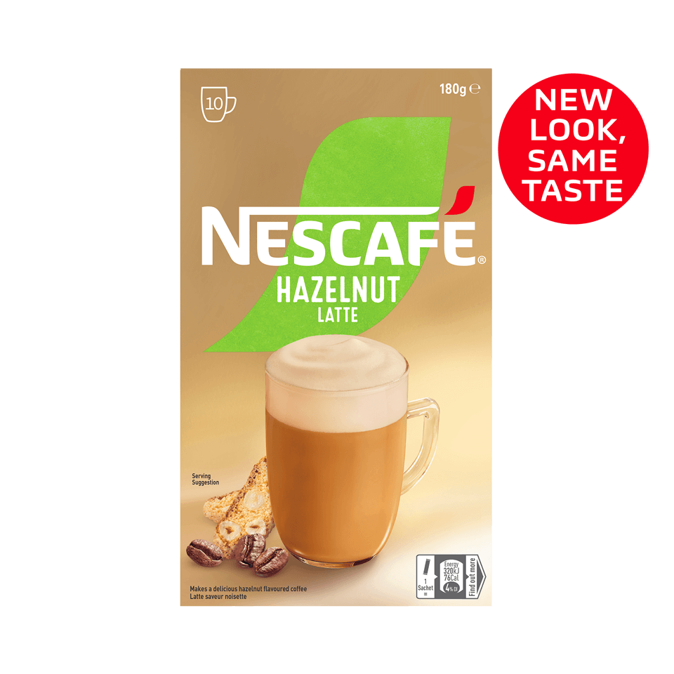 NESCAFÉ® Hazelnut Latte sachets | Nescafé AU
