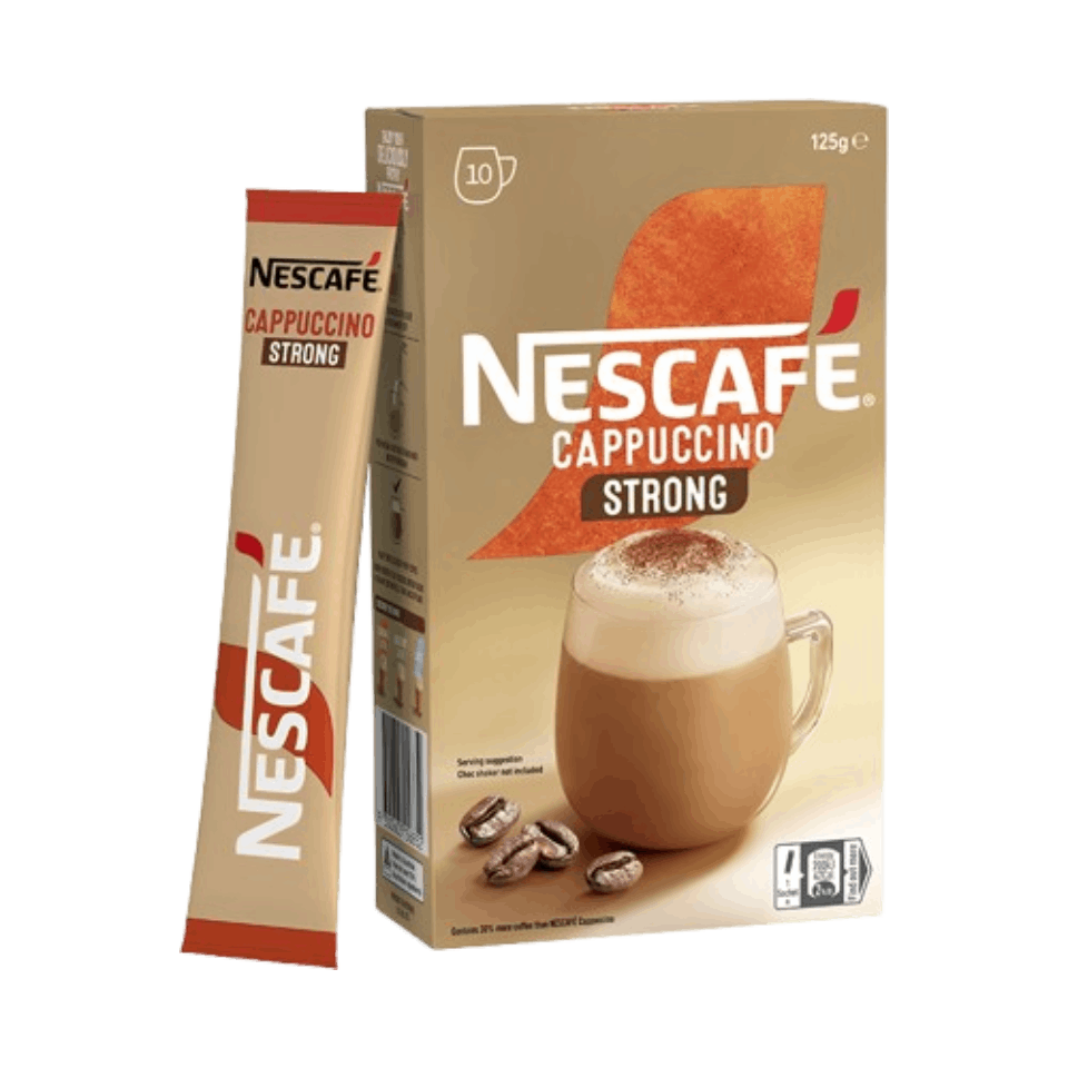 NESCAFÉ® Strong Cappuccino sachets | Nescafé AU