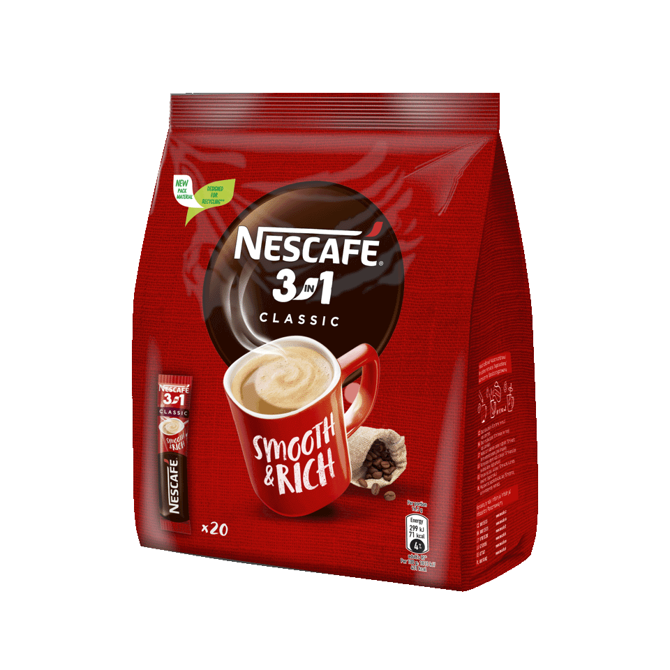 „Nescafé 3in1“ Kavos Paketėliai | Nescafé Lietuva