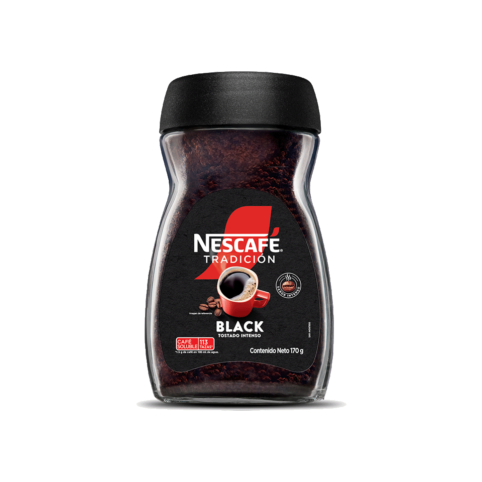 NESCAFÉ® Tradición Black para días con más energía NESCAFÉ® CO