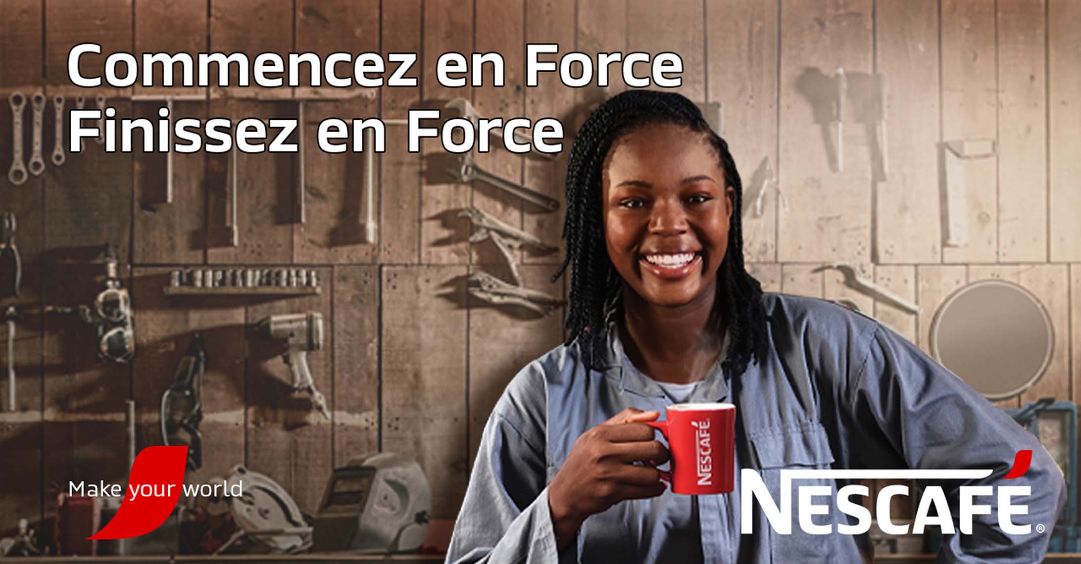 NESCAFÉ Commencez En Force, Finissez En Force 3.0 | Make Your World