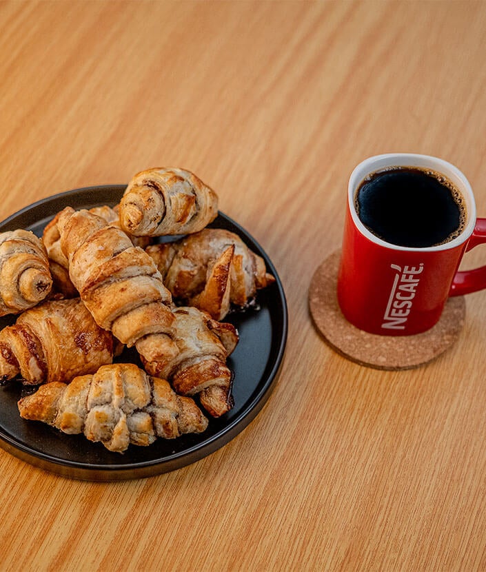 Easy Bite‑Size Pastrys Mini Croissants Recipe | Nescafé CWAR