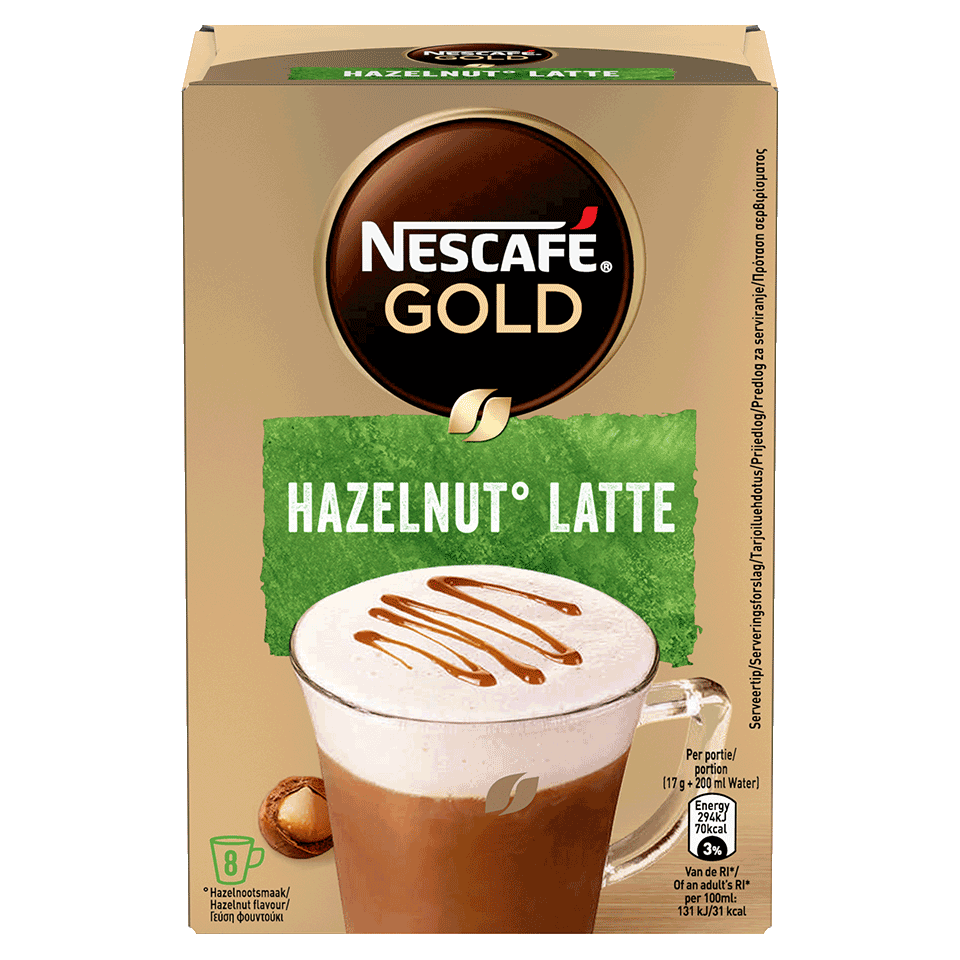 NESCAFÉ® Caramel Latte kaffe portionsbreve | Nescafé Denmark