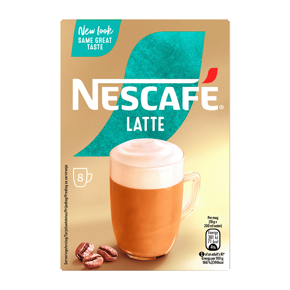 NESCAFÉ® Latte kaffeportionsbreve | Nescafé Denmark