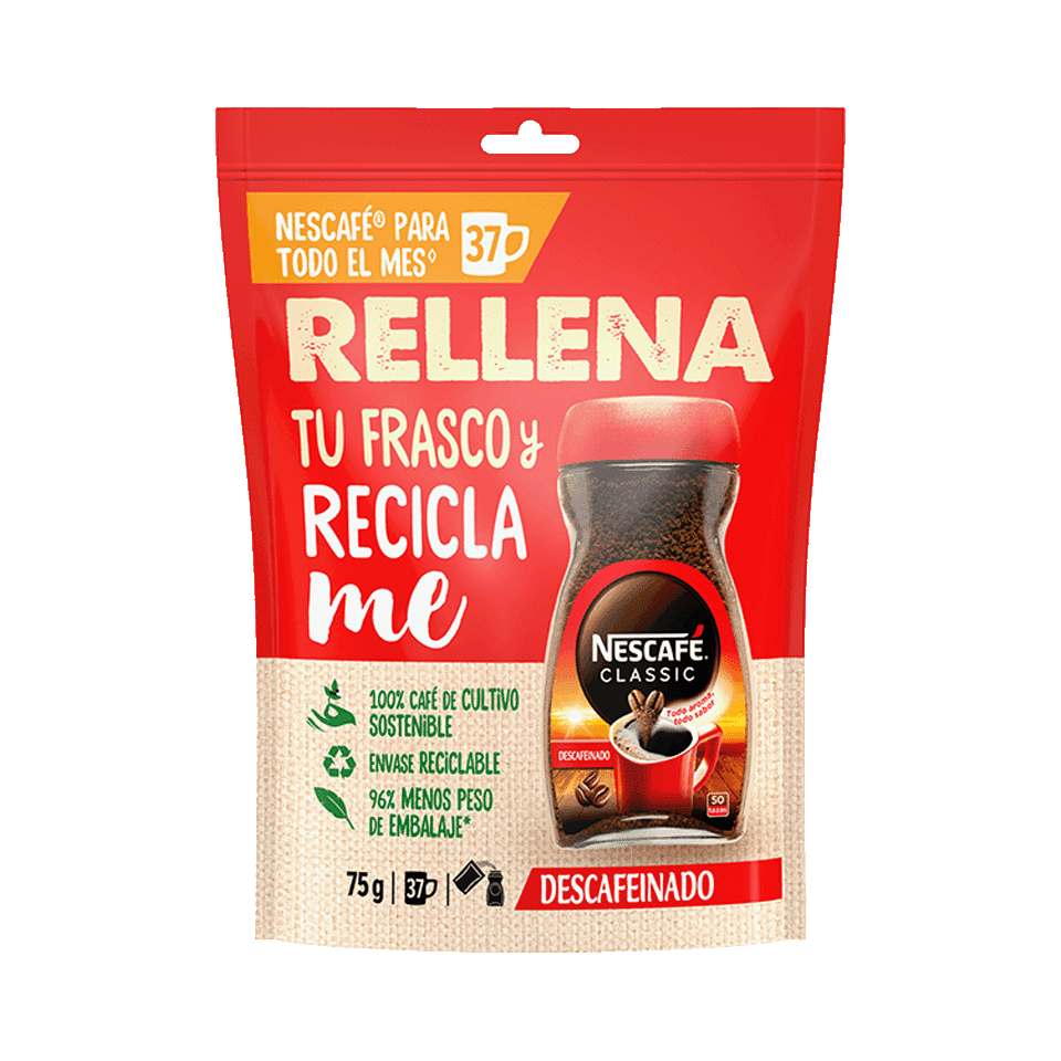 Envase Refill NESCAFÉ Classic | NESCAFÉ