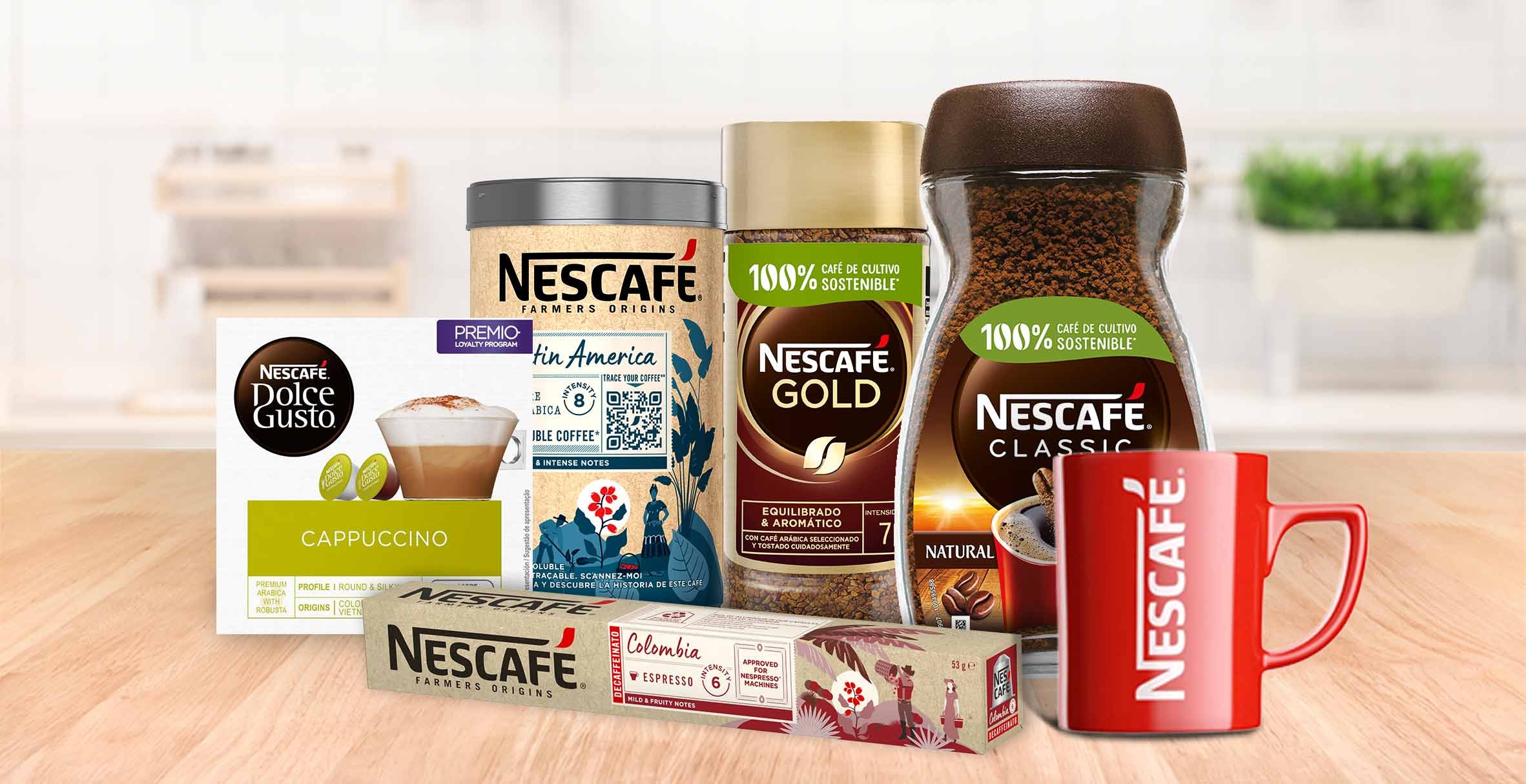 Sitio oficial de NESCAFÉ® | Make your world
