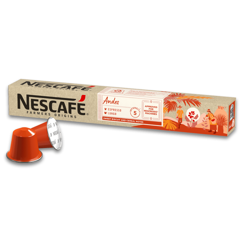 NESCAFÉ® Farmers Origins Andes Lungo Cápsulas de café | NESCAFÉ® ES