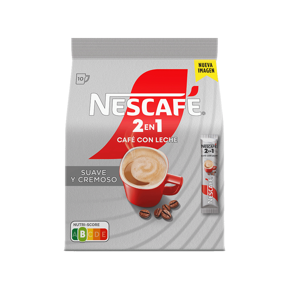 Sobres de café NESCAFÉ® 2-en-1 | NESCAFÉ ES