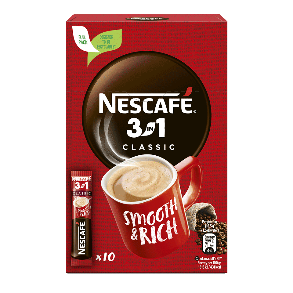 NESCAFÉ® 3-in-1 -kahviannospussit | Nescafé FI