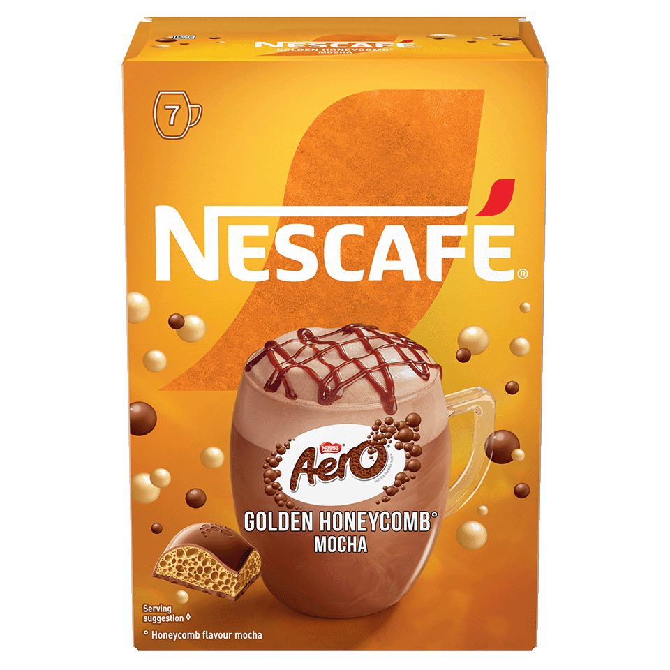 Nescafe Gold Golden Honeycomb Aero Mocha | Nescafé | UK&IE