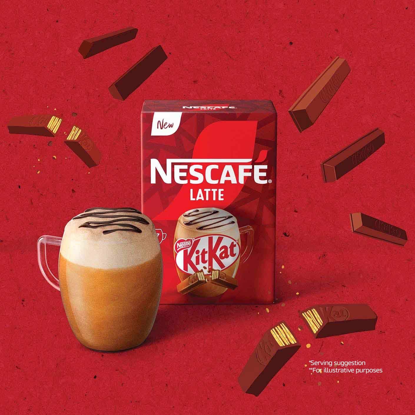 Grab a cup of NESCAFÉ® KitKat® Latte | Nescafé UK & IE