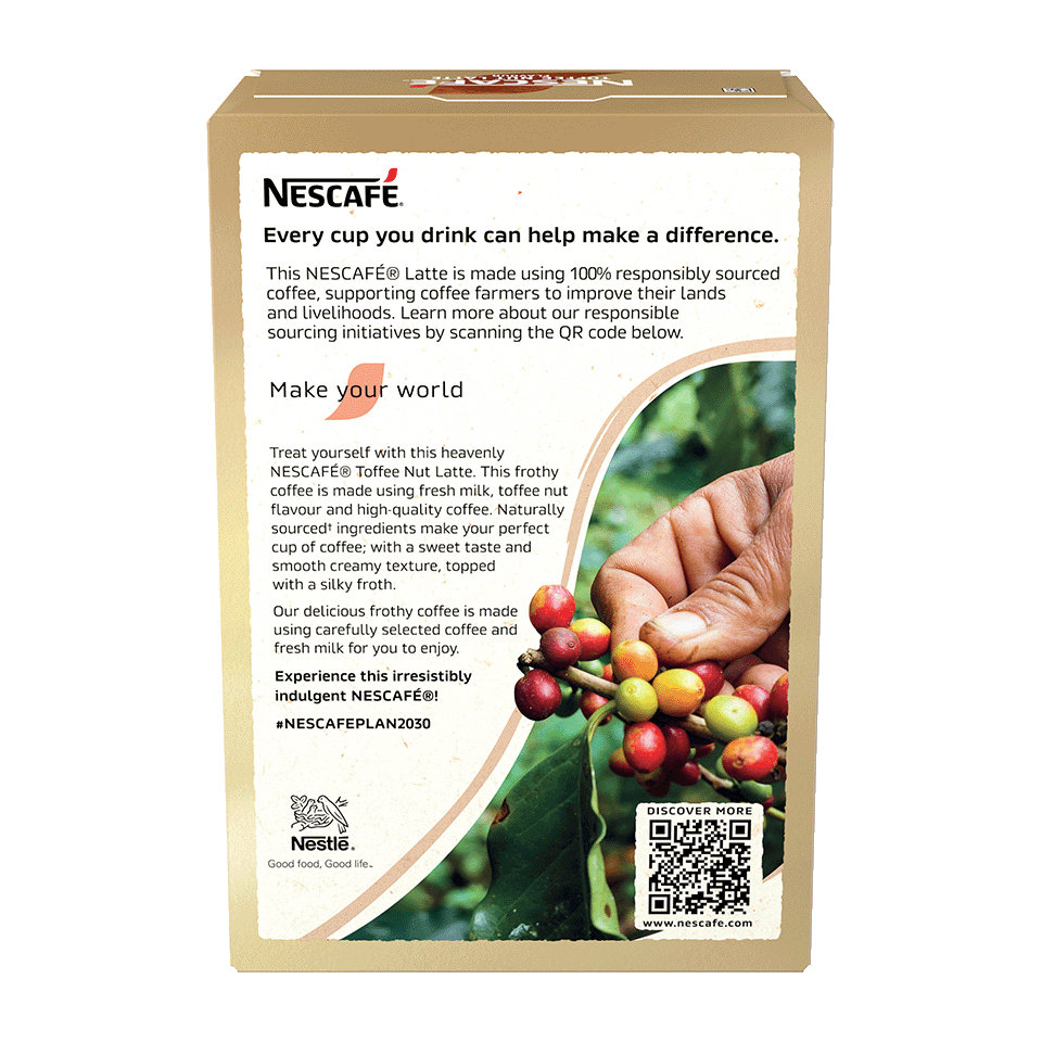 Nescafé Toffee Nut Latte | Frothy Coffee | Nescafé UK & IE