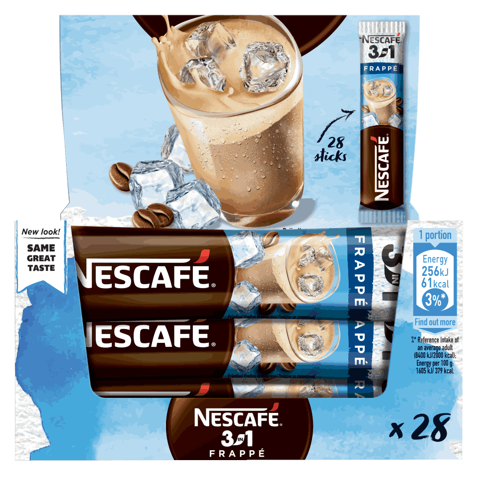 Nescafé 3u1 Frappé Classic kava u vrećici | Nescafé HR