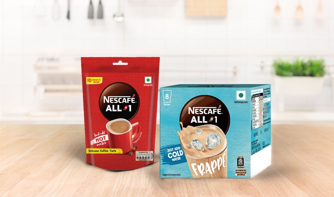 NESCAFÉ All in One Frappe | Instant Cold Coffee | NESCAFÉ® IN