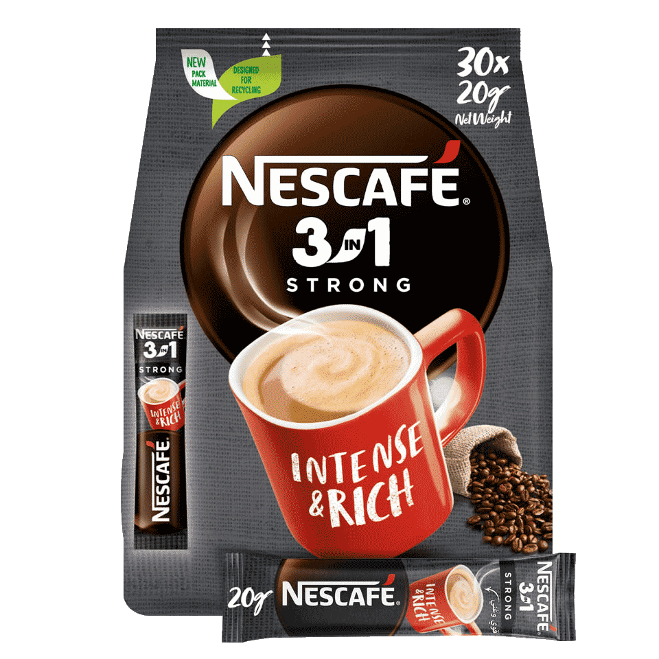 NESCAFÉ® 3in1 Strong Sachets | Nescafé MENA