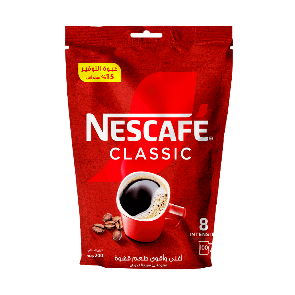 NESCAFÉ® Classic Pouch Instant Coffee | NESCAFÉ® MENA