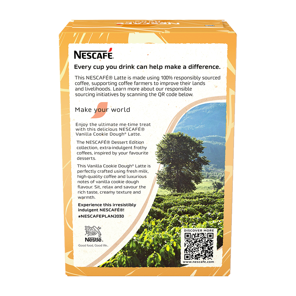 NESCAFÉ Vanilla Cookie Dough Latte | NESCAFÉ Malta