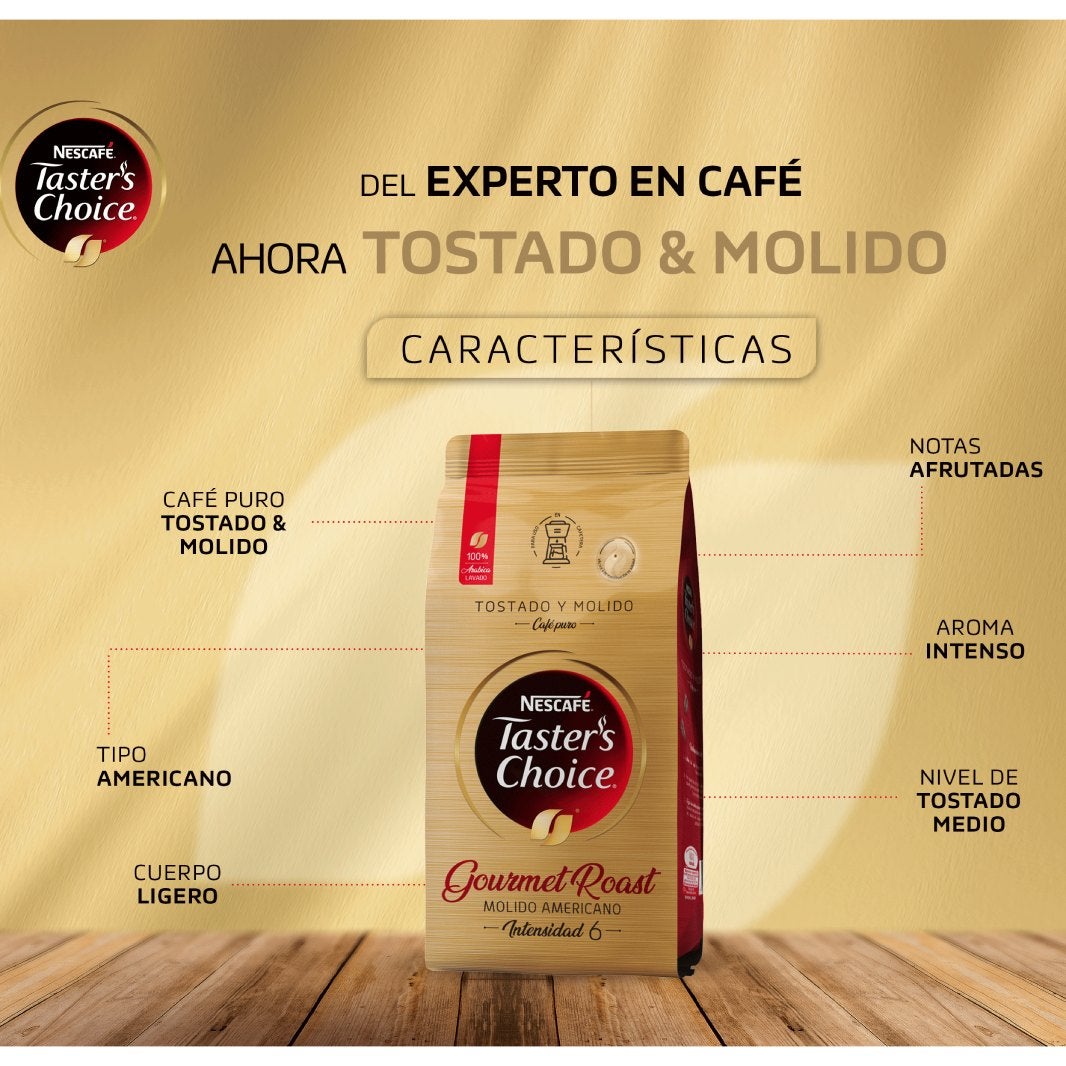 Tostado y molido selección exclusica de granos de café | NESCAFÉ®