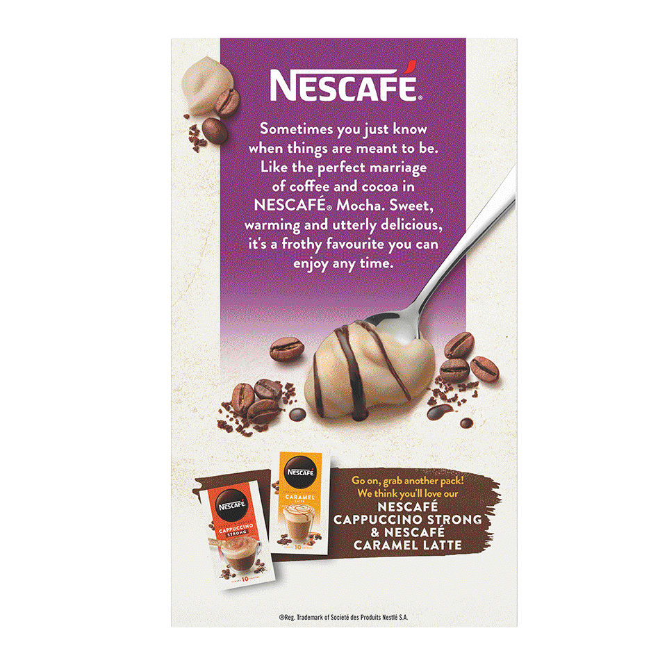 NESCAFÉ® Mocha Sachets | Nescafé New Zealand