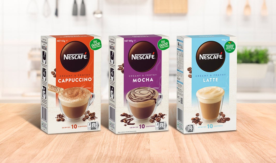 NESCAFÉ® Gold Cappuccino Sachets | Nescafé NZ