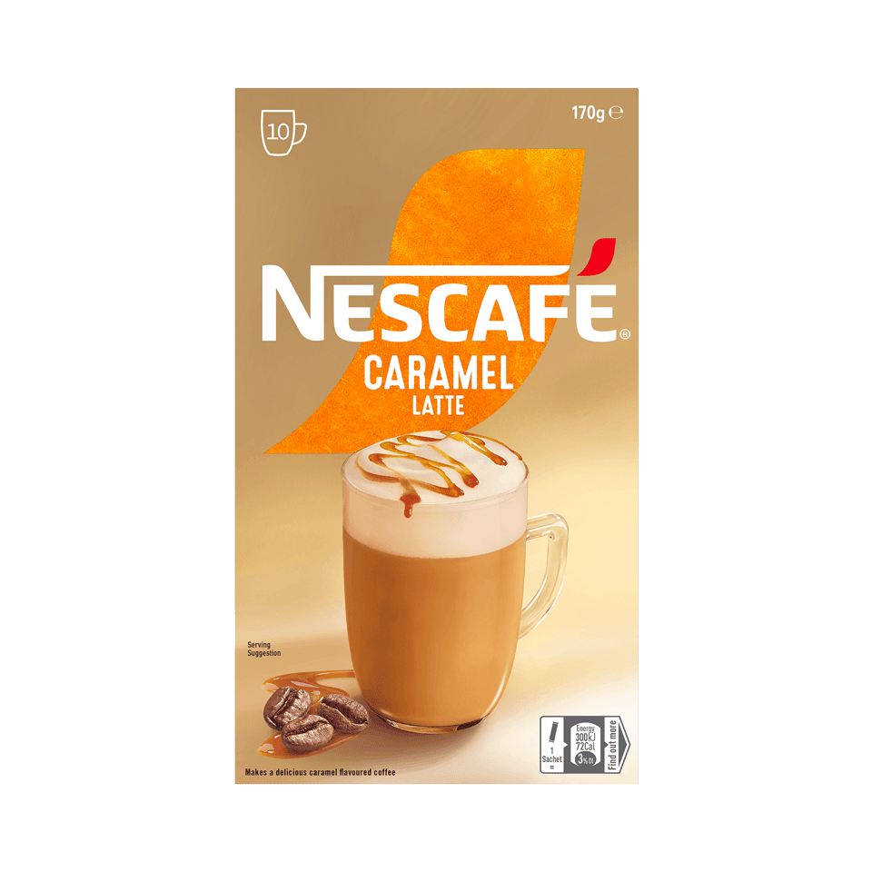 NESCAFÉ® Caramel Latte sachets | Nescafé NZ