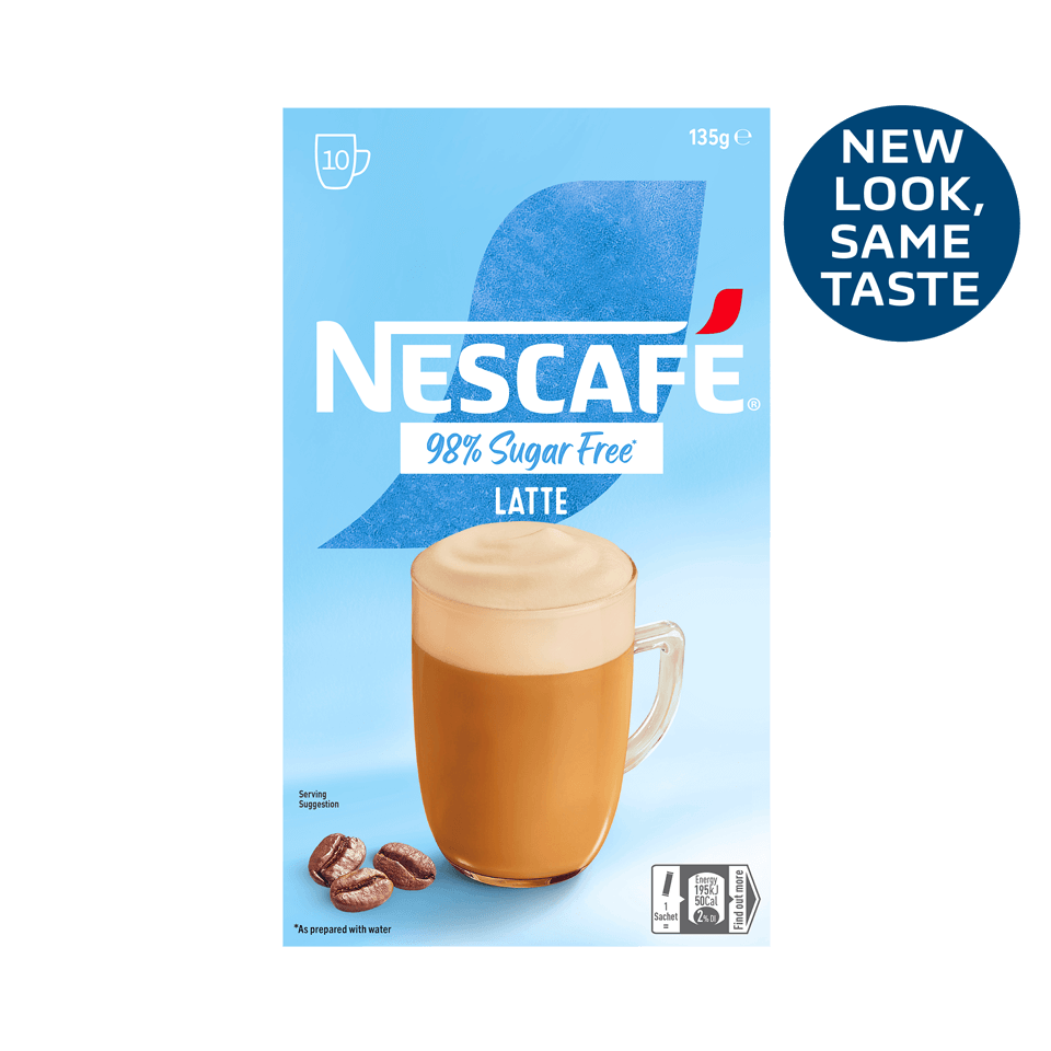 NESCAFÉ® Sugar Free Latte Sachets | Nescafé NZ