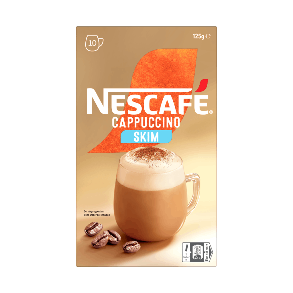 NESCAFÉ® Skim Cappuccino sachets | Nescafé NZ