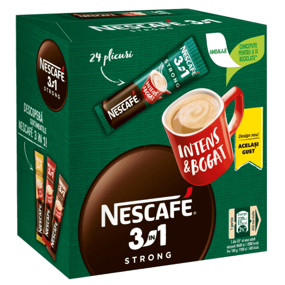 NESCAFÉ 3in1 Strong | NESCAFÉ | RO