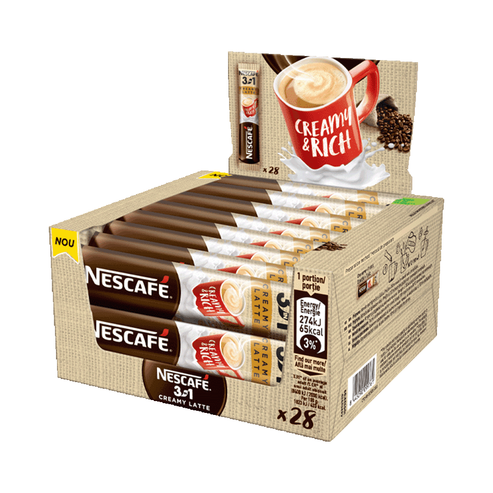 NESCAFÉ 3in1 Creamy Latte | NESCAFÉ RO