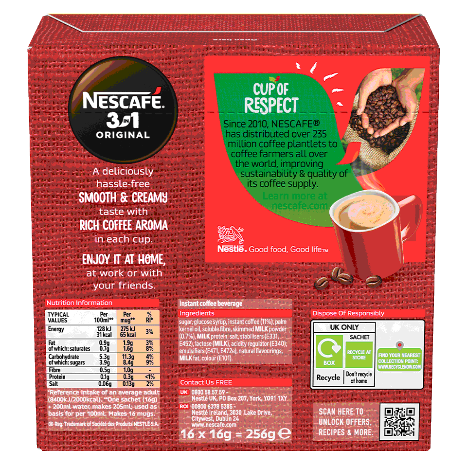 Nescafé 3in1 kesice kafe | Nescafé RS Nescafé 3in1 kesice kafe | Nescafé RS