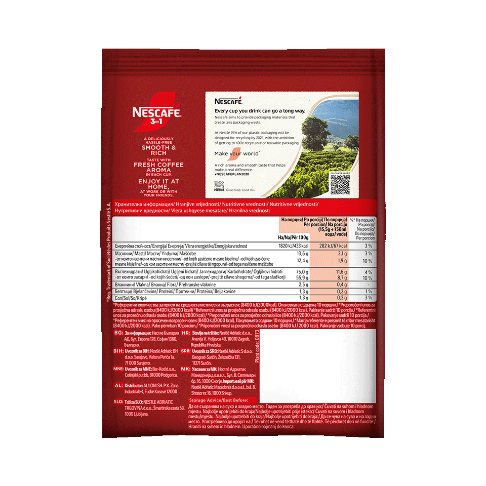 Nescafé 3in1 kesice kafe | Nescafé RS