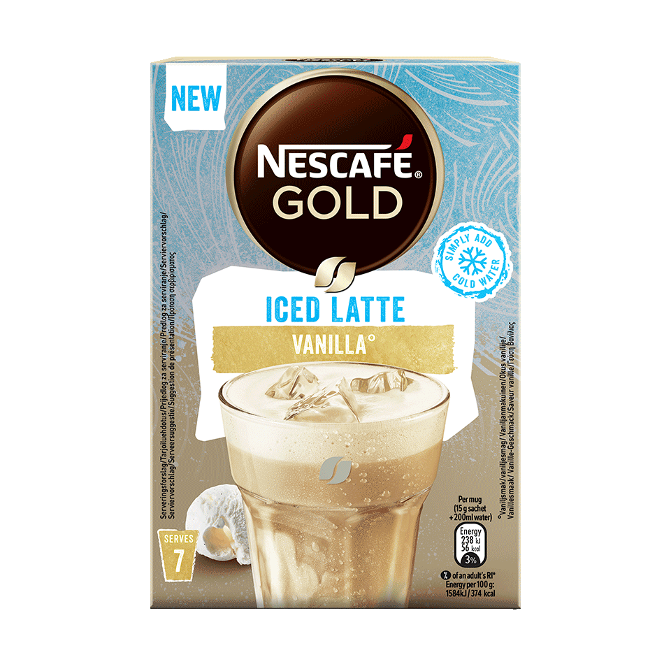 NescafÉ® Gold Iced Latte Vanilla Nescafé Se